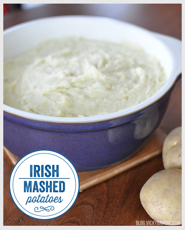 Irish Mashed Potatoes - Vicky Barone