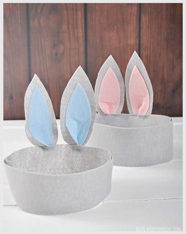 DIY Felt Bunny Ears - Vicky Barone
