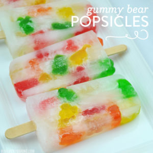 Gummy Bear Popsicles