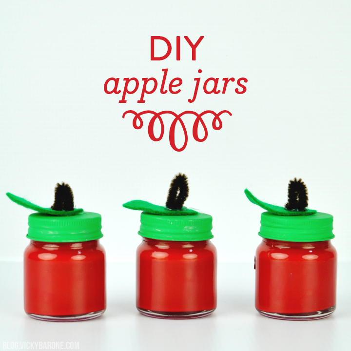 DIY Apple Jars - Vicky Barone