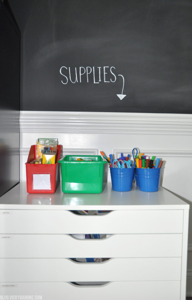 Kid’s Art Room Tour